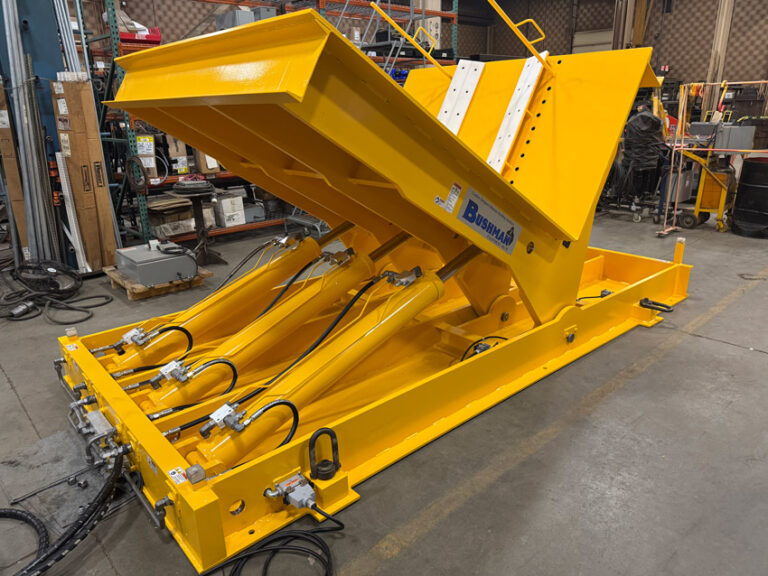 “As Close to the Floor-Based as Possible” Bushman Hydraulic Upender